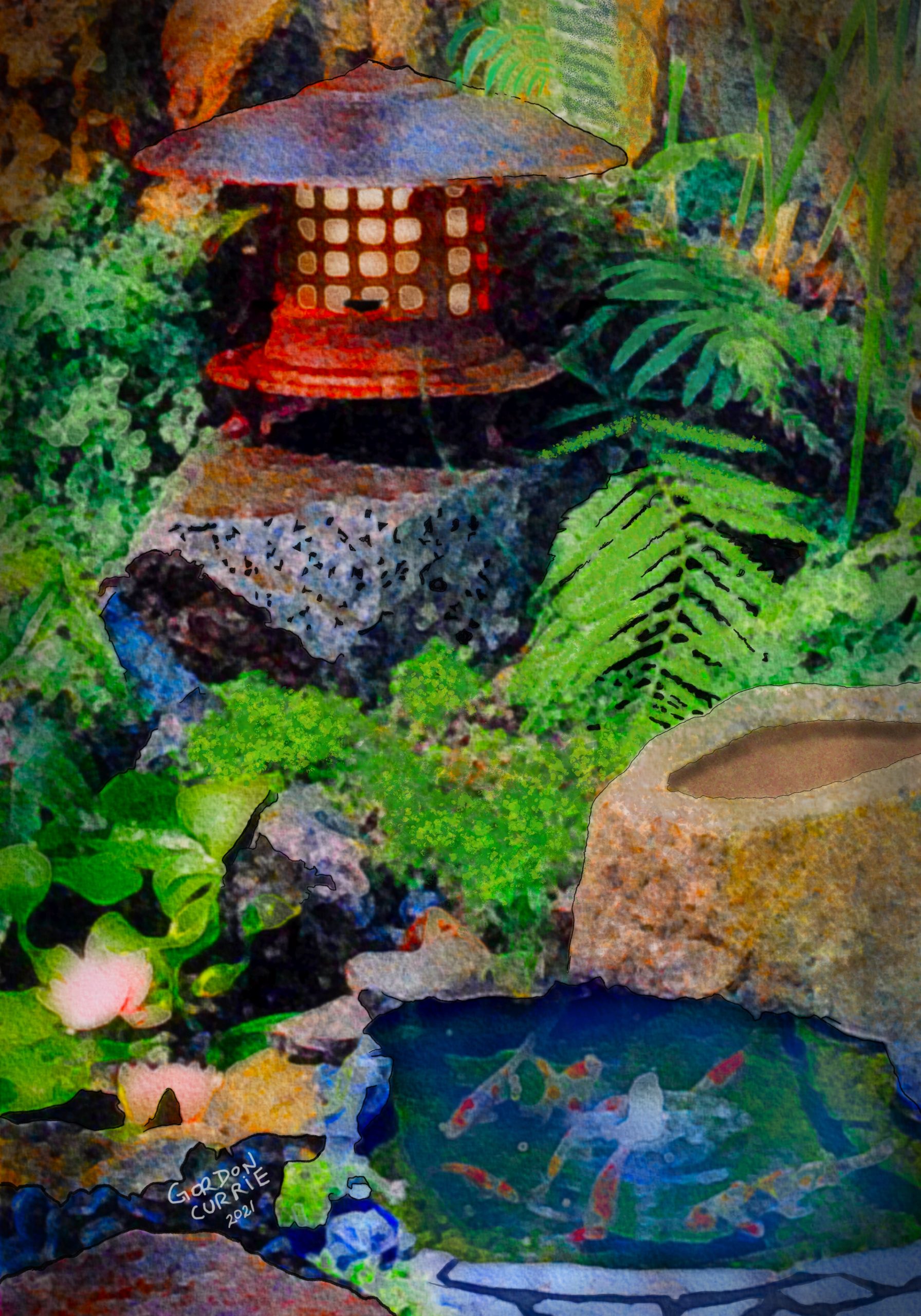 October 2021 Digital Artwork! – Gordon Currie Art- Acrylic Paintings ...
