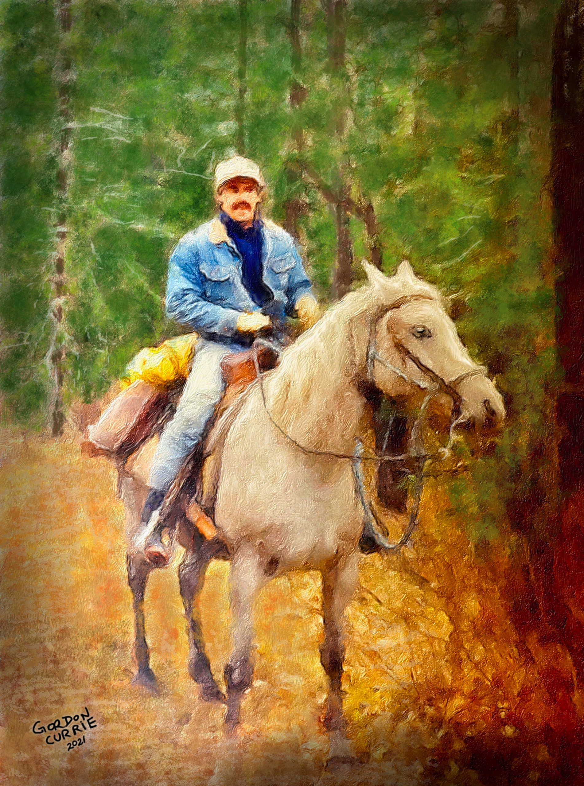 The Artist “Q and A” — 10 Questions answered… – Gordon Currie Art ...